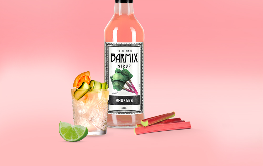 Rhubarb Gin Hass Barmix